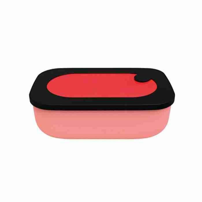 Guzzini Store&Go 17110031 Lunchbox con contenitore, 20x12xh7 cm, Rosso ...