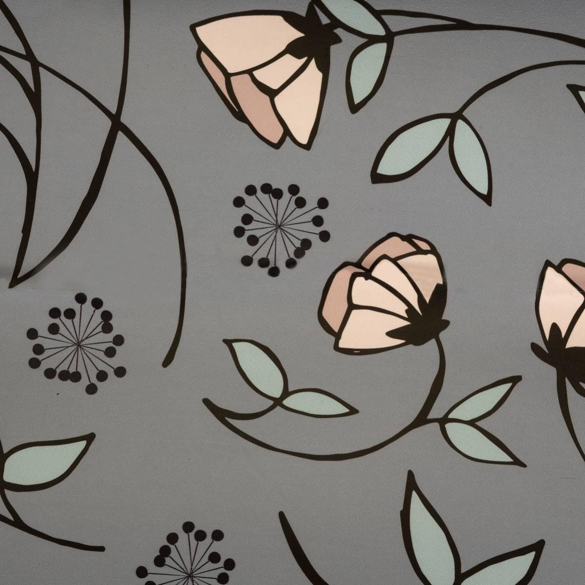 Rouleau adhésif - motifs graphiques gris - 45x250 cm - Atmosphera ...