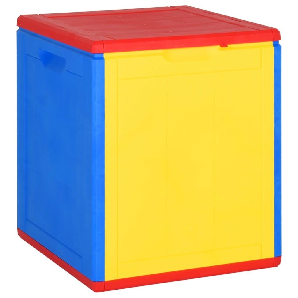 Maison Exclusive - Contenitore da Giardino Colorato in Rattan PP 90 L ...