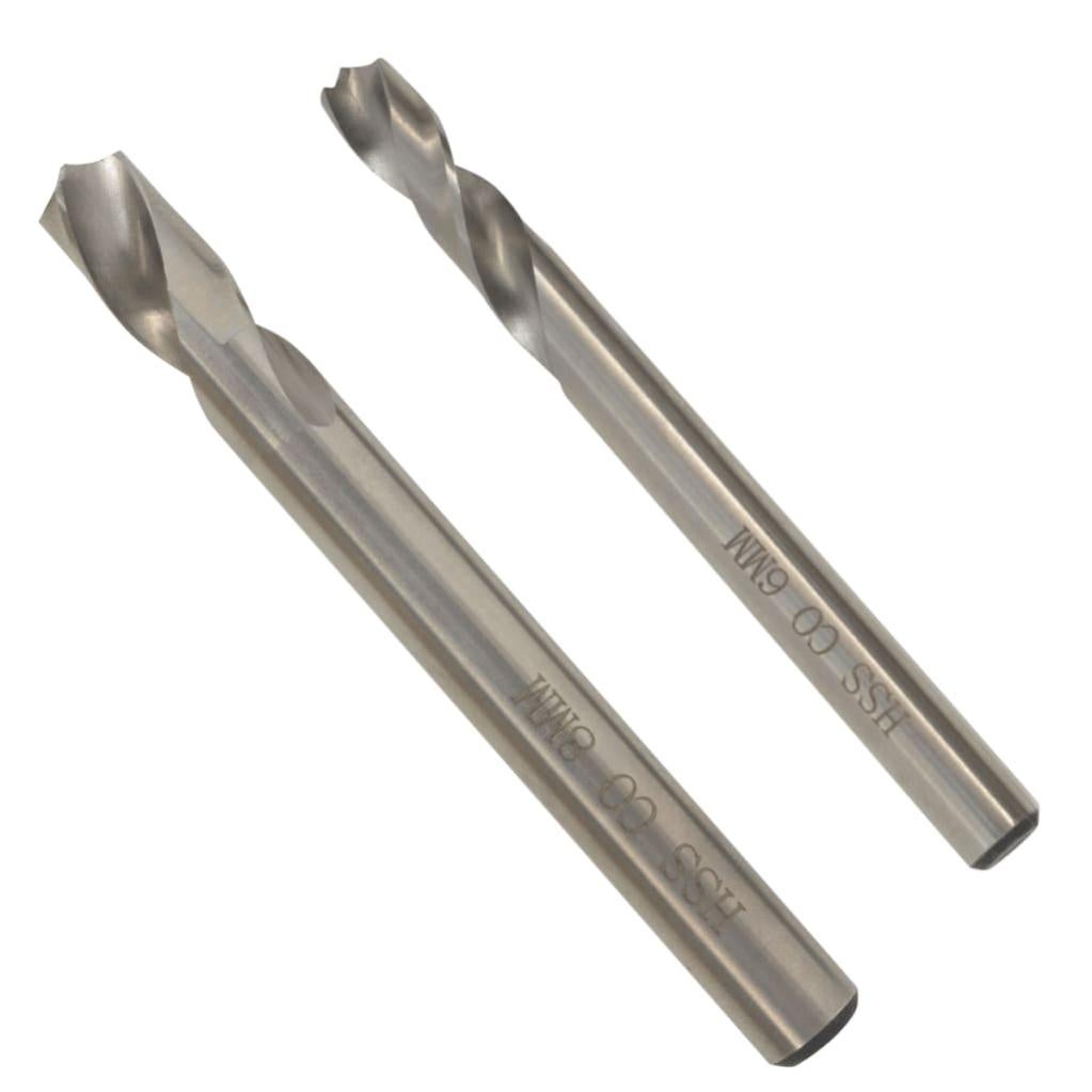 Maison Exclusive - Ensemble de mèches Soudage par points 6/8 mm 2 pcs ...