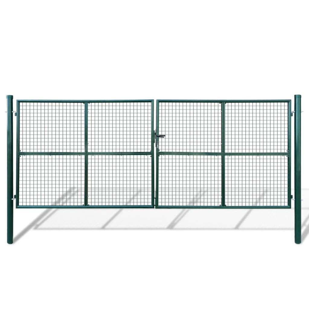 Maison Exclusive - Cancello a Rete per Giardino 415 x 200 cm / 400 x ...