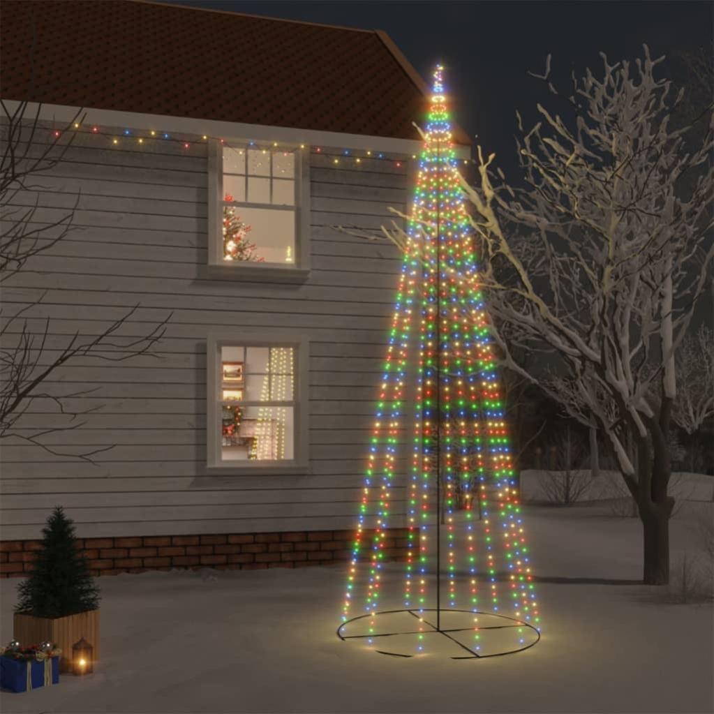 Maison Exclusive - Albero di Natale a Cono Colorato 732 LED 160x500 cm ...