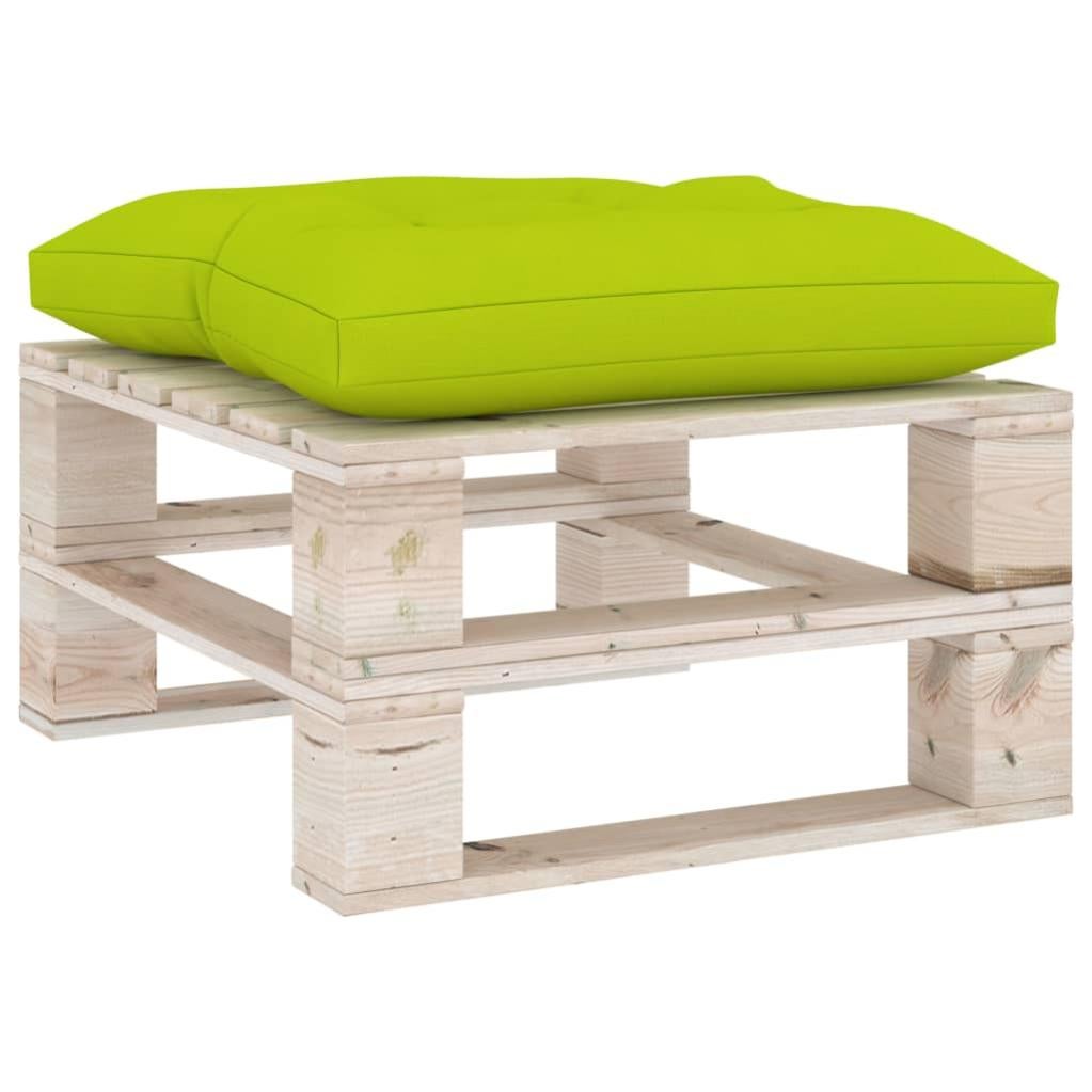 Maison Exclusive - Cuscino per Pallet Verde Intenso in Tessuto | Leroy ...