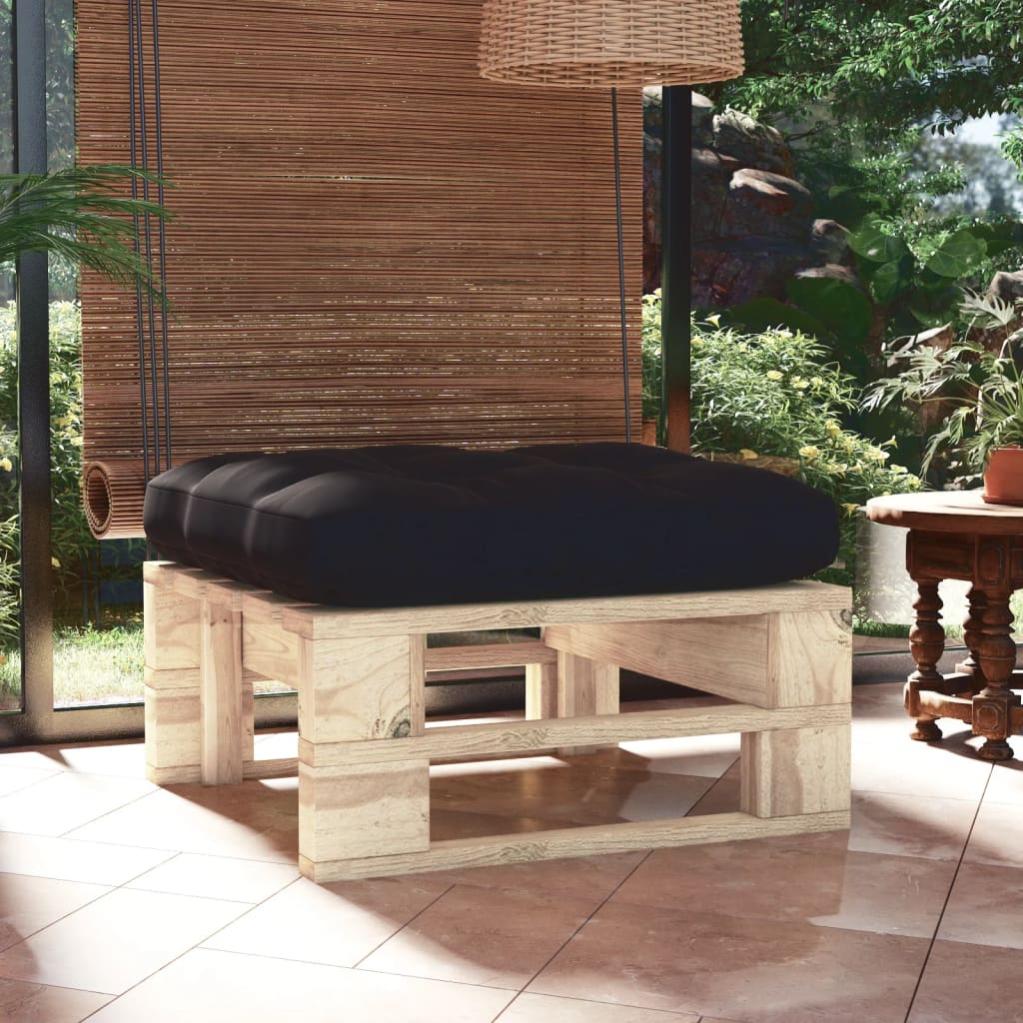 Maison Exclusive - Ottomana da Giardino su Pallet in Legno di Pino ...