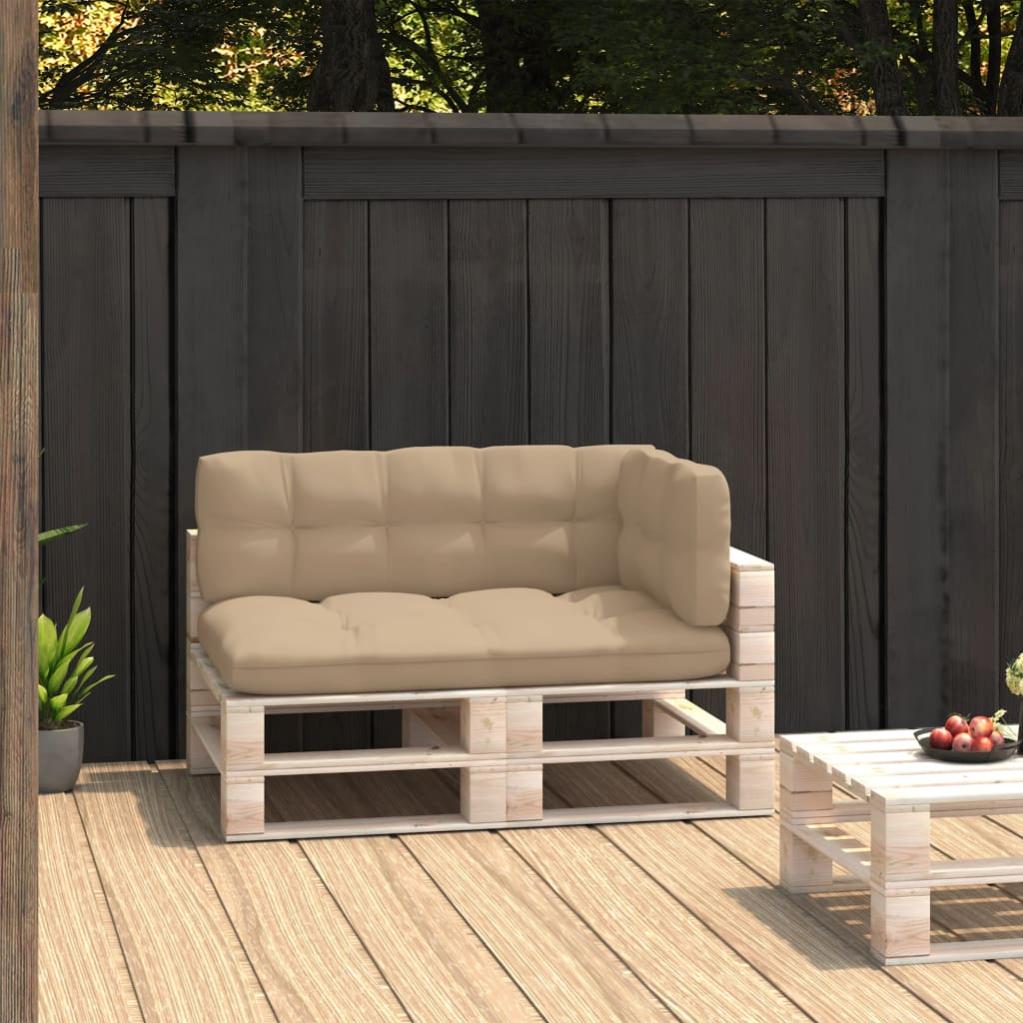 Maison Exclusive - Cuscini per Pallet 3 pz Beige in Tessuto | Leroy Merlin