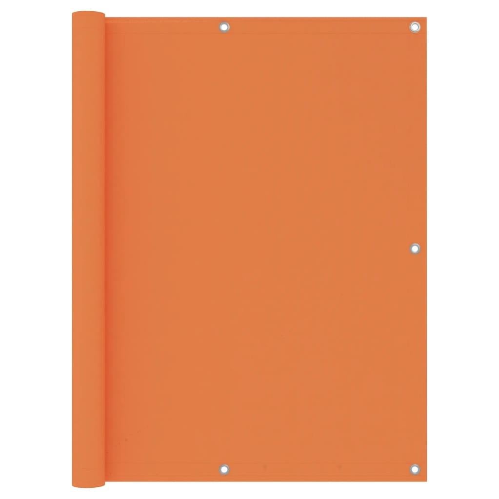 Maison Exclusive - Tela de varanda 120x300 cm tecido Oxford laranja ...