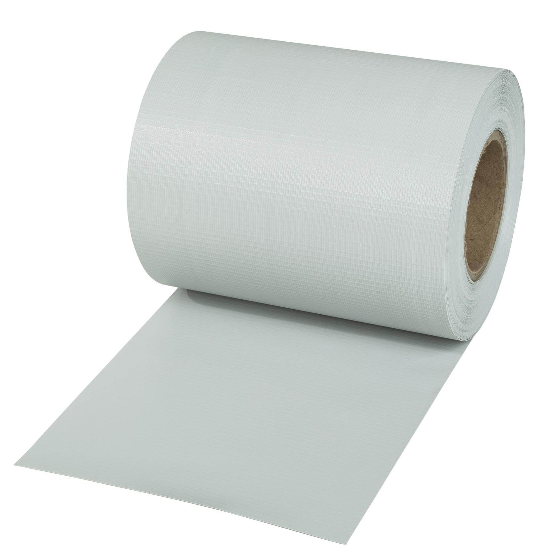 Tectake Frangivista in PVC con clip per il fissaggio - 35 m, grigio ...