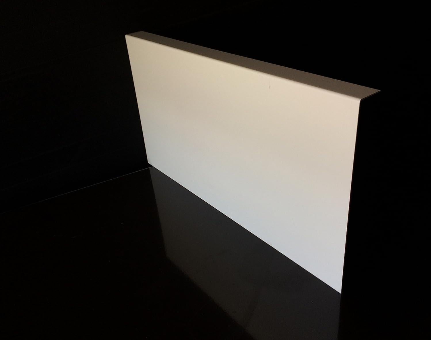 Bande de rive Blanc Pur, Ral 9010 Brillant , épaisseur 1 mm, 1 pli ...