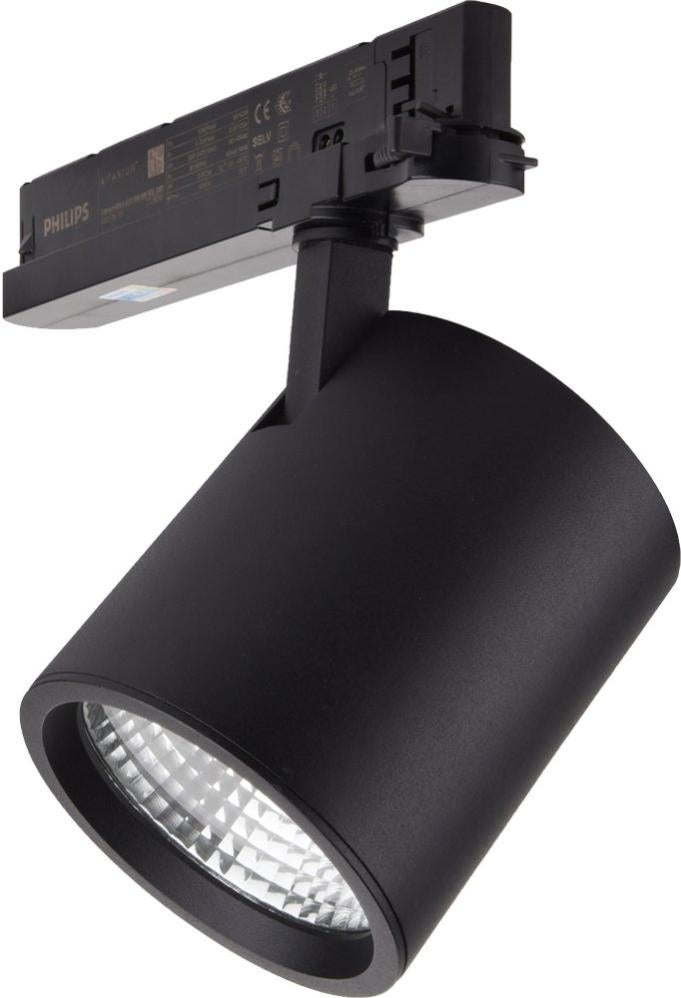 Spot sur Rail X-TRACK 24 20W 1800lm 4000K - Noir | Leroy Merlin