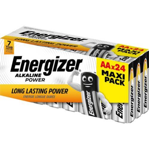 Energizer - Alkaline Power, Pack de 24 pilas AA, larga duraci n para uso cotidiano, sin ...