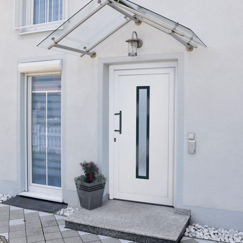 Maison Exclusive - Porta Ingresso Bianca 88x200 cm in PVC | Leroy Merlin
