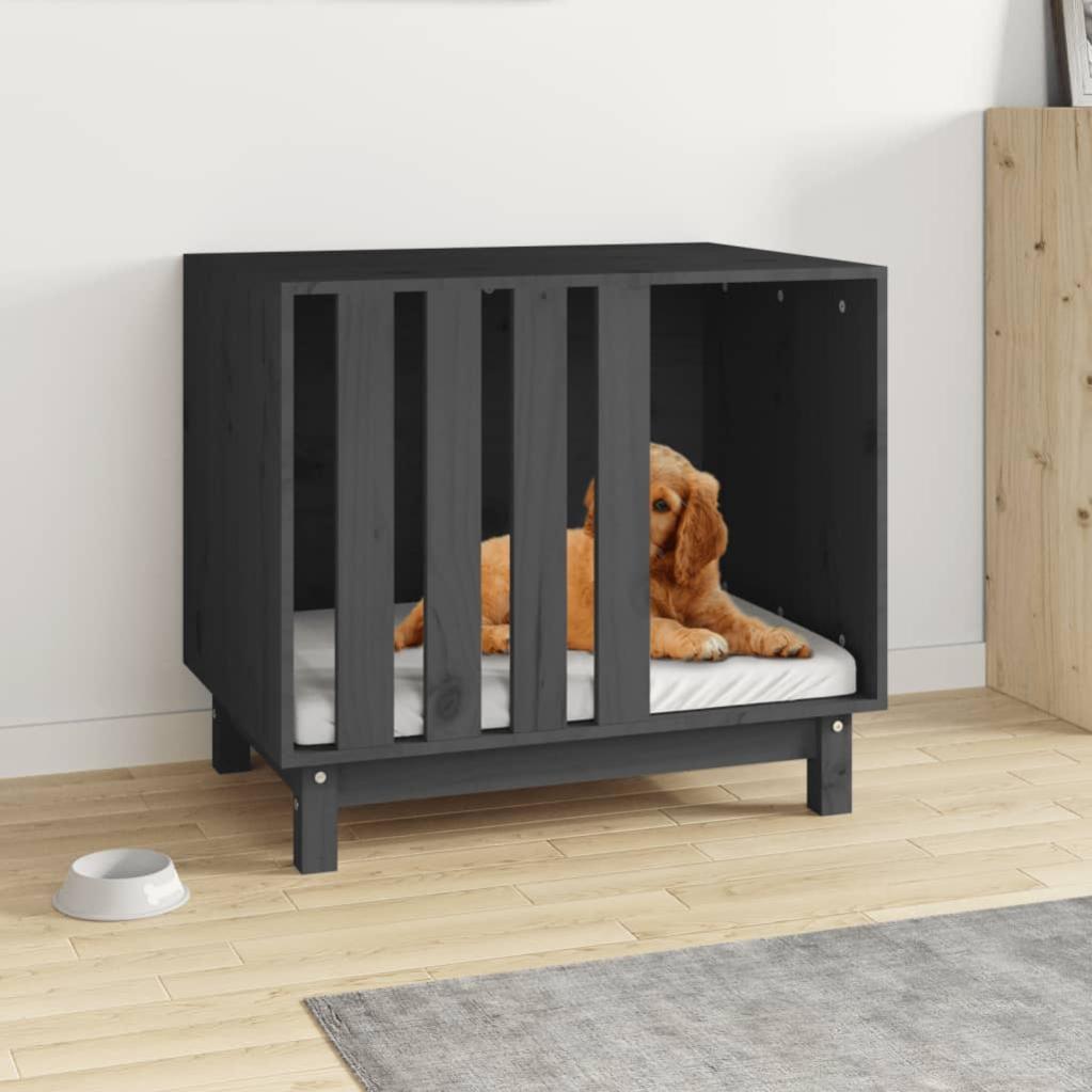 Maison Exclusive - Niche pour cMaison Exclusive - en Gris 70x50x62 cm ...