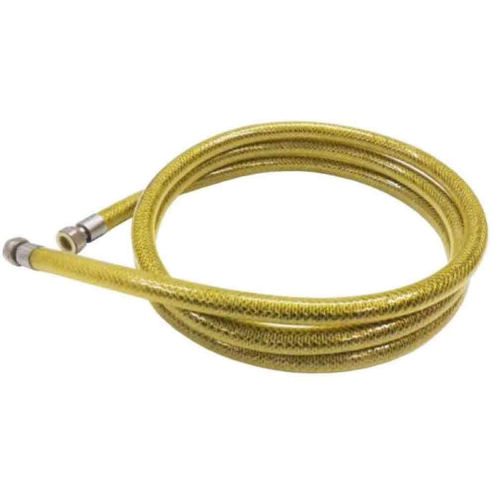 Tubo flessibile in acciaio inox per gas a norma UNI-EN14800 F.F. 1/2 cm ...