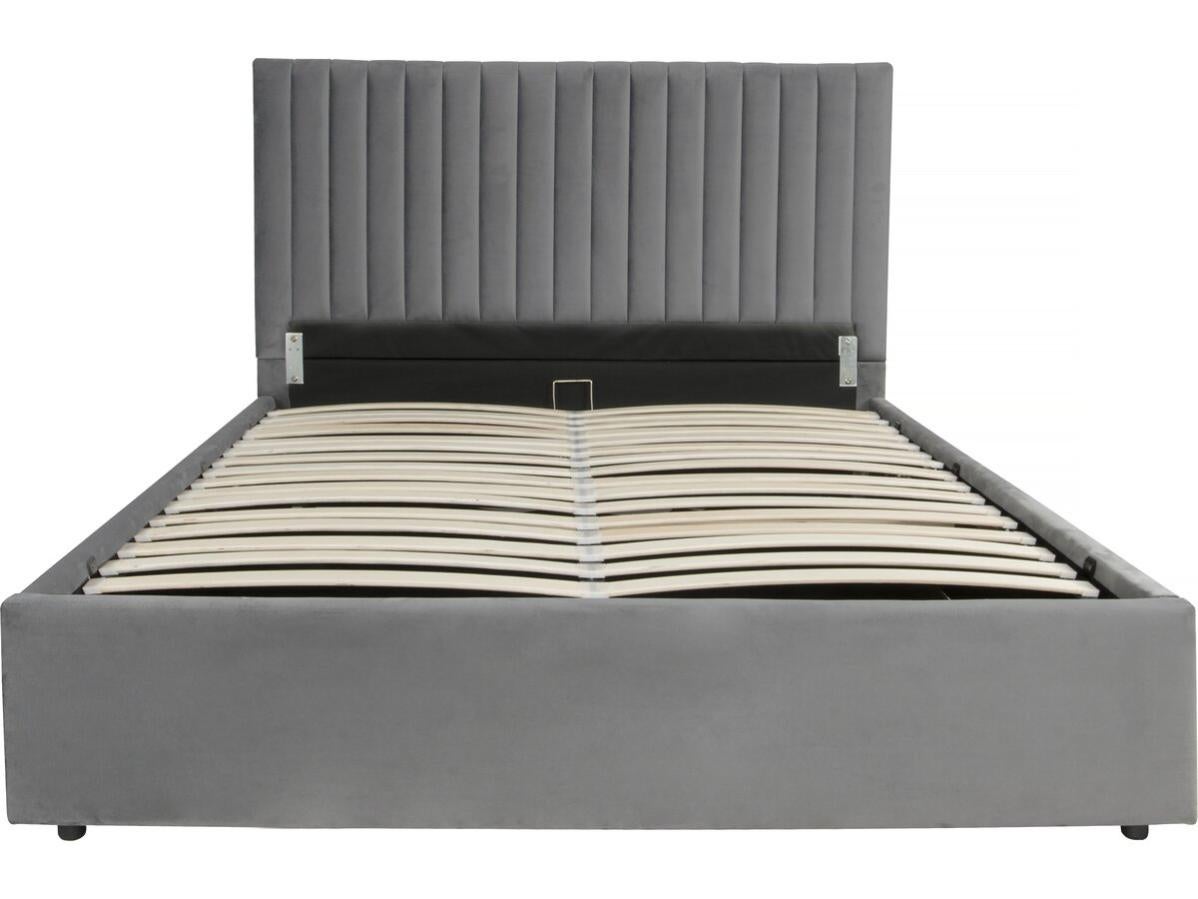 Letto "Mia" con cassettone - 160 x 200 cm - Grigio | Leroy Merlin