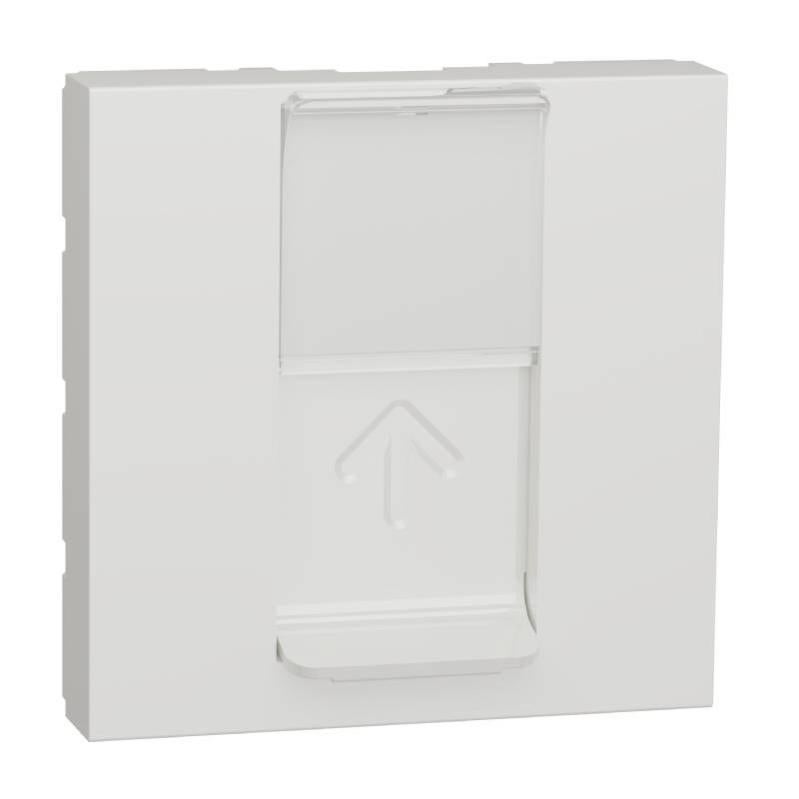 Prise rj 45 - s-one - 2 modules - blanc antimicrobien - schneider ...
