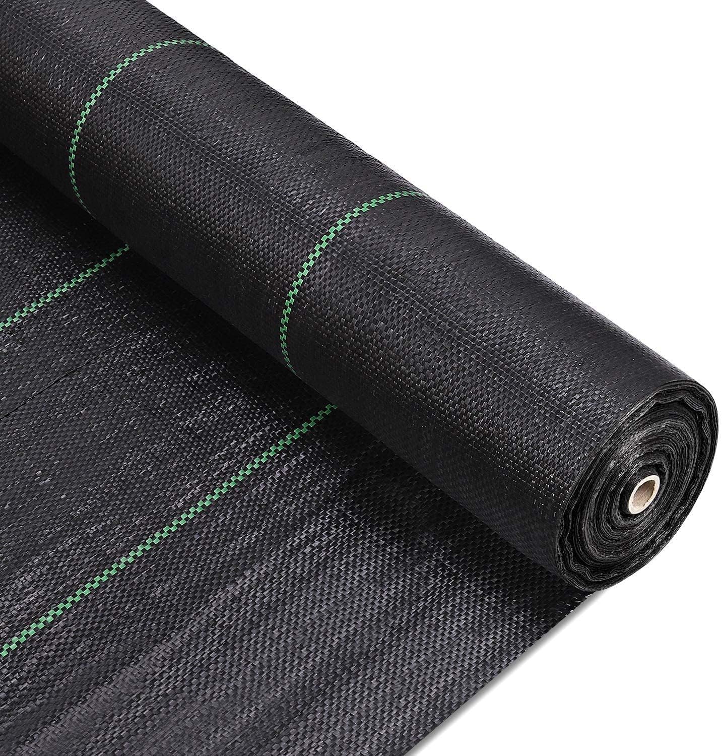 Film de Paillage, 2x50m, Film de Paillage pour Potager, Paillis pour Serre et Jardin, Drainant ...