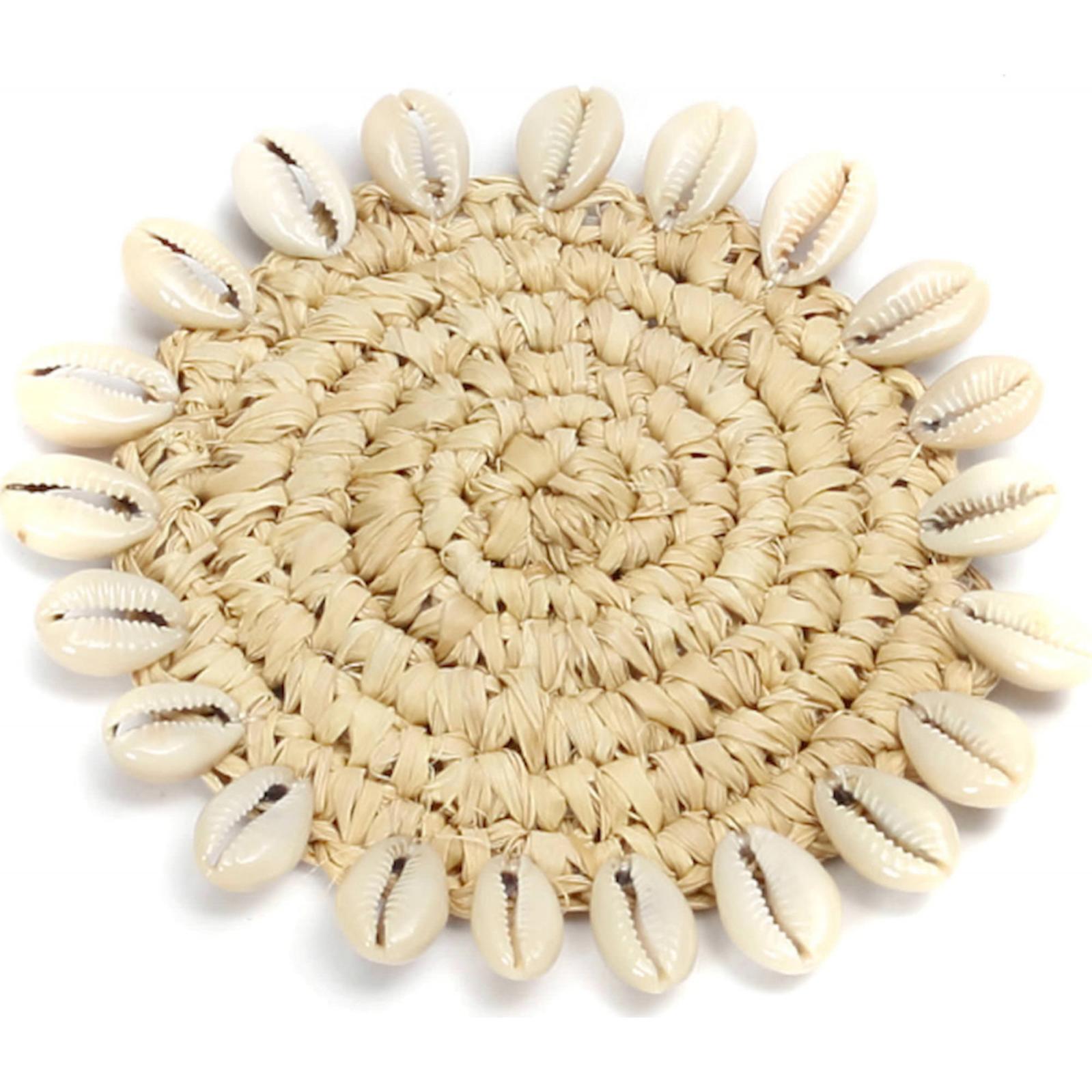 Dessous de verre en raphia | Leroy Merlin