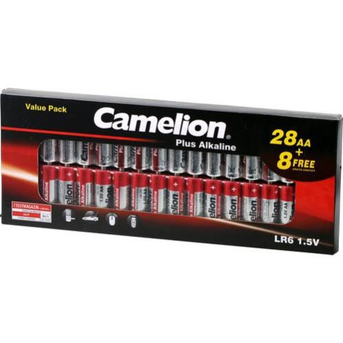 Pile LR6 (AA) alcaline(s) Camelion 11028806 Plus LR06 1.5 V 36 pc(s ...