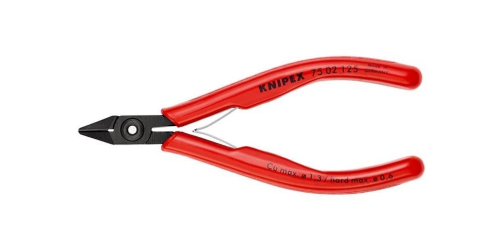 Knipex 75 02 125 - Alicate de corte diagonal para electrónica 125 mm ...