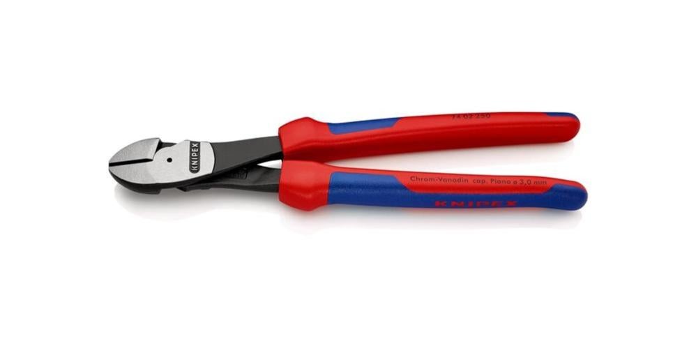 Knipex 74 02 250 - Alicate de corte diagonal de fuerza 250 mm con ...
