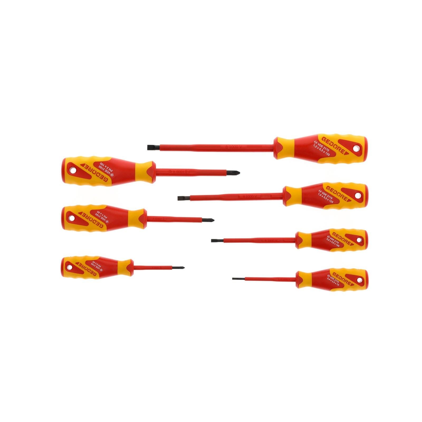 GEDORE VDE 2170-2160 PH-077 - Juego de. Destorn. VDE 7 piezas (1616048) | Leroy Merlin