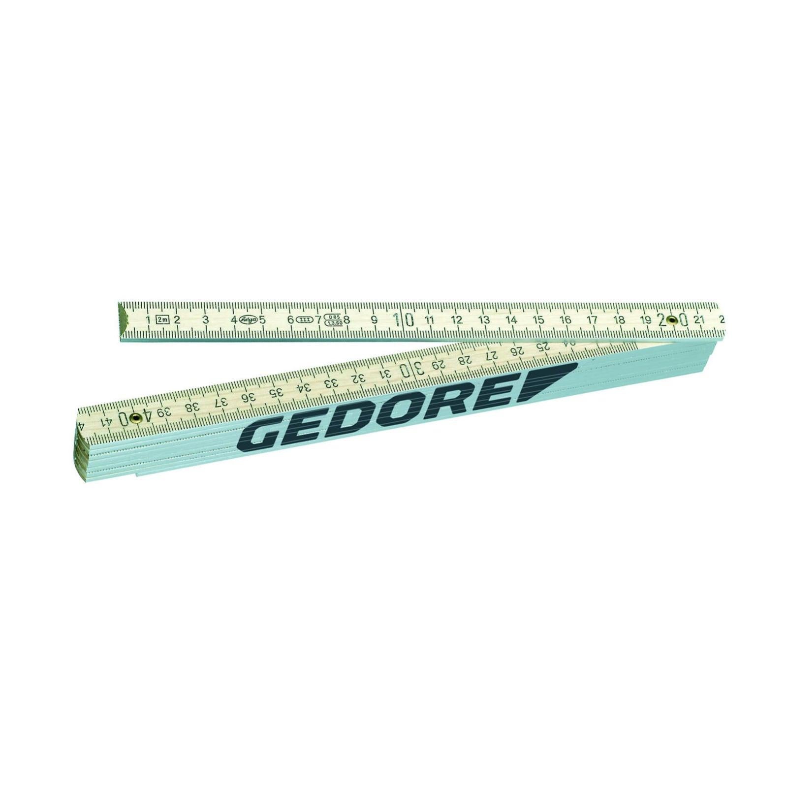 GEDORE 4533-2 - Metro plegable 2 m (1837087) | Leroy Merlin