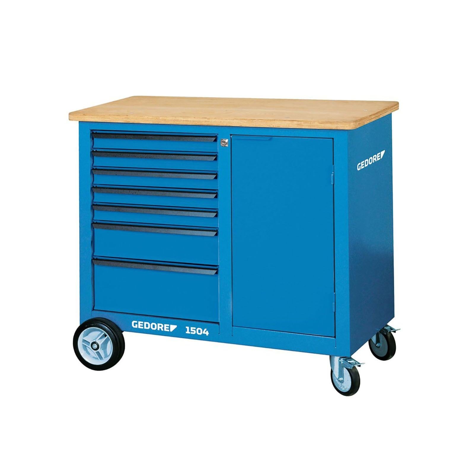 GEDORE 1504 0511 S - Banco trabajo móvil 7 cajones (6623050) | Leroy Merlin