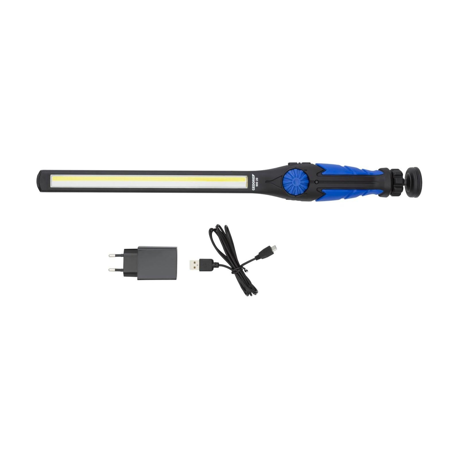 GEDORE 900 20 - Linterna LED Li-MH USB (3108678) | Leroy Merlin