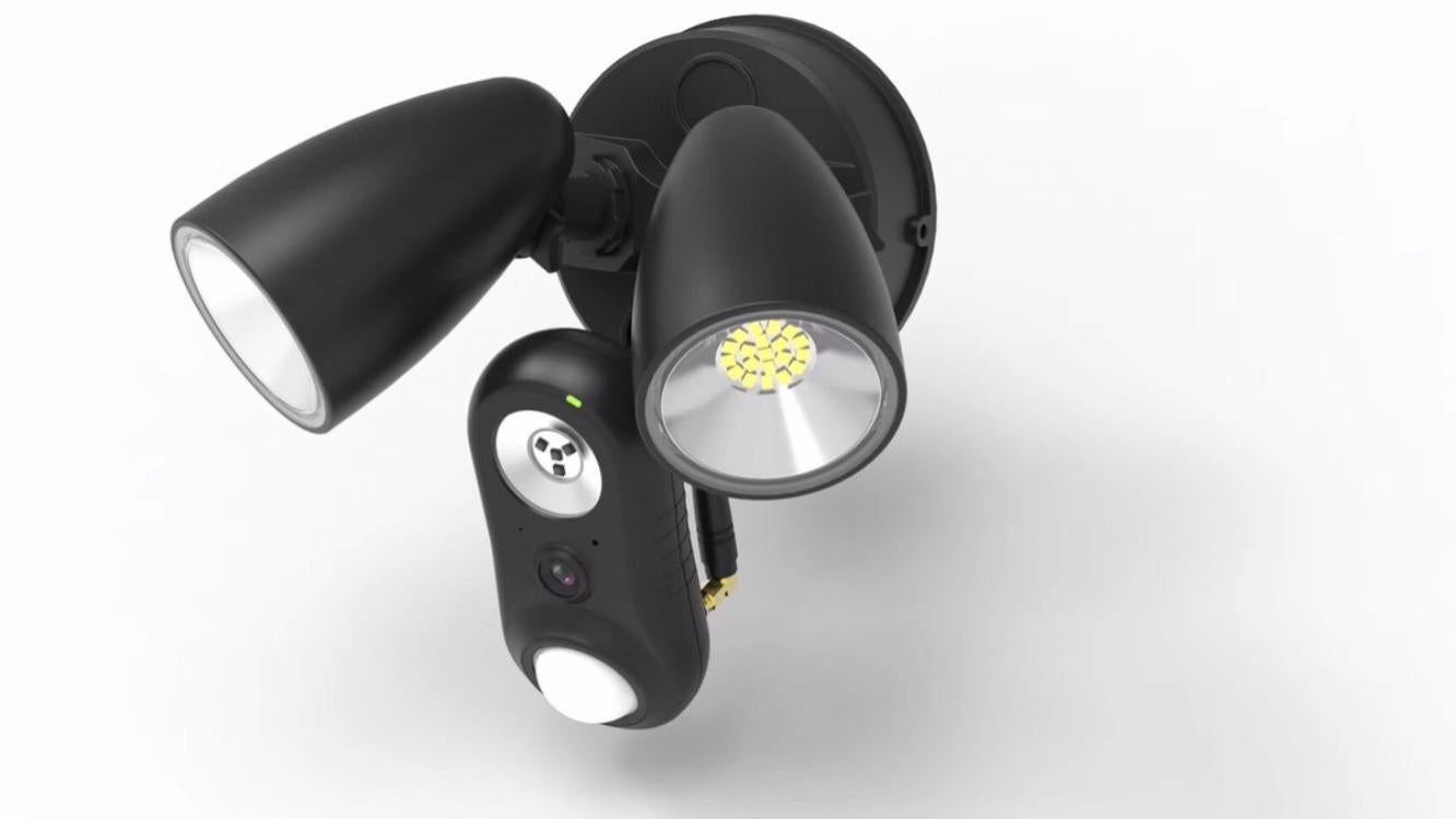 Floodlight Cam Videocamera Di Sicurezza Hd Con Faretti Integrati, Sistema Audio Bidirezionale E ...