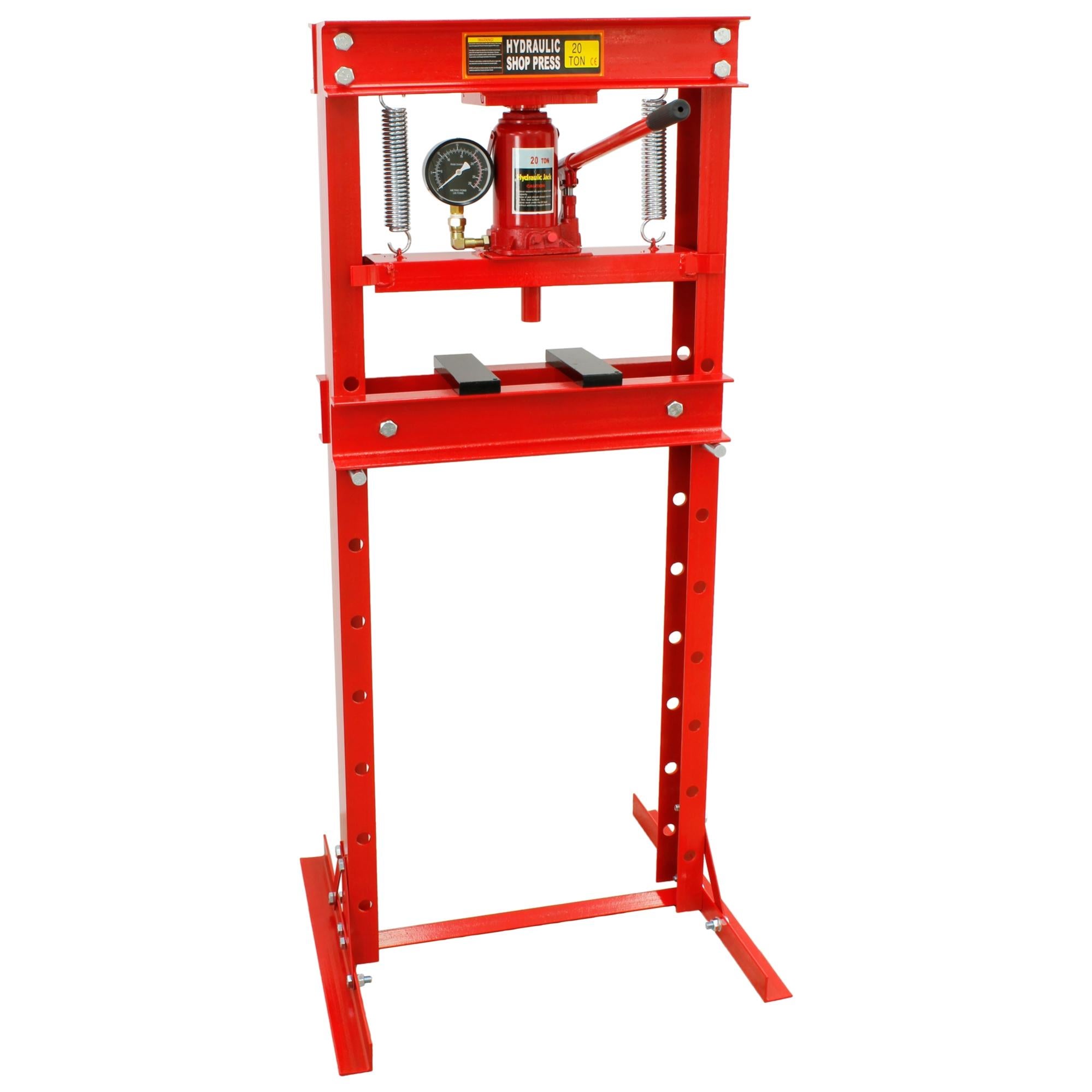 Presse Hydraulique D'atelier Sur Colonne 20t Avec Manomètre Réglable En ...