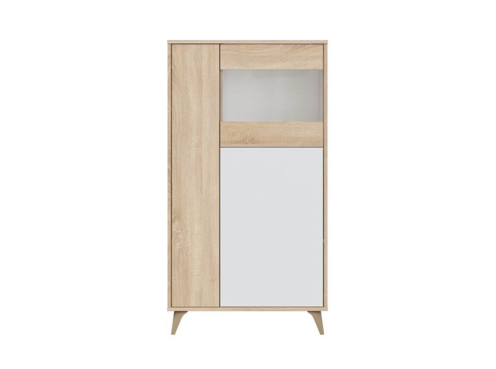 Vetrina a 3 ante con ripiani - A142cm - Kikua Plus | Leroy Merlin