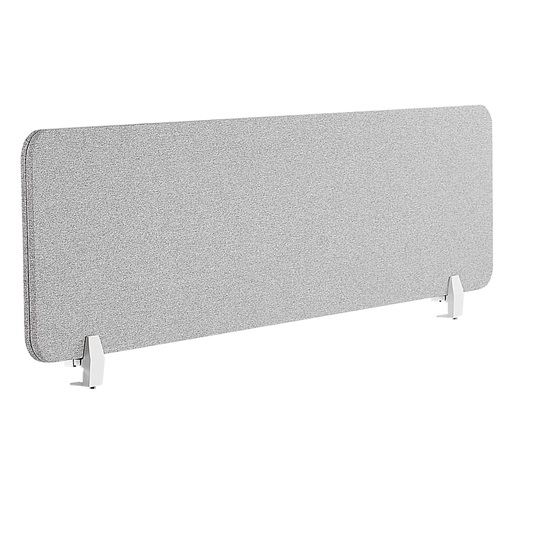 Pannello divisorio per scrivania grigio chiaro 180 x 40 cm WALLY ...