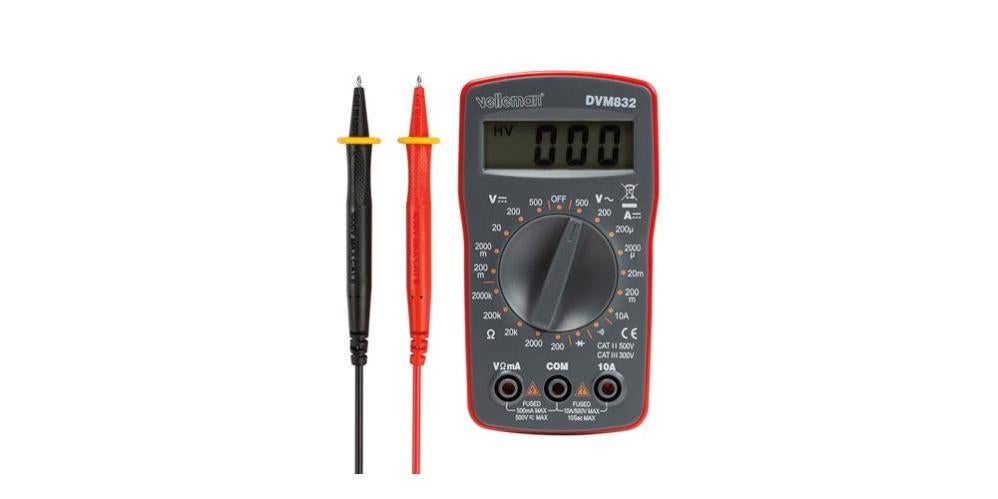 Panel meters & Multimeters DIGITAL MULTIMETER - CAT II 500 V / CAT ...