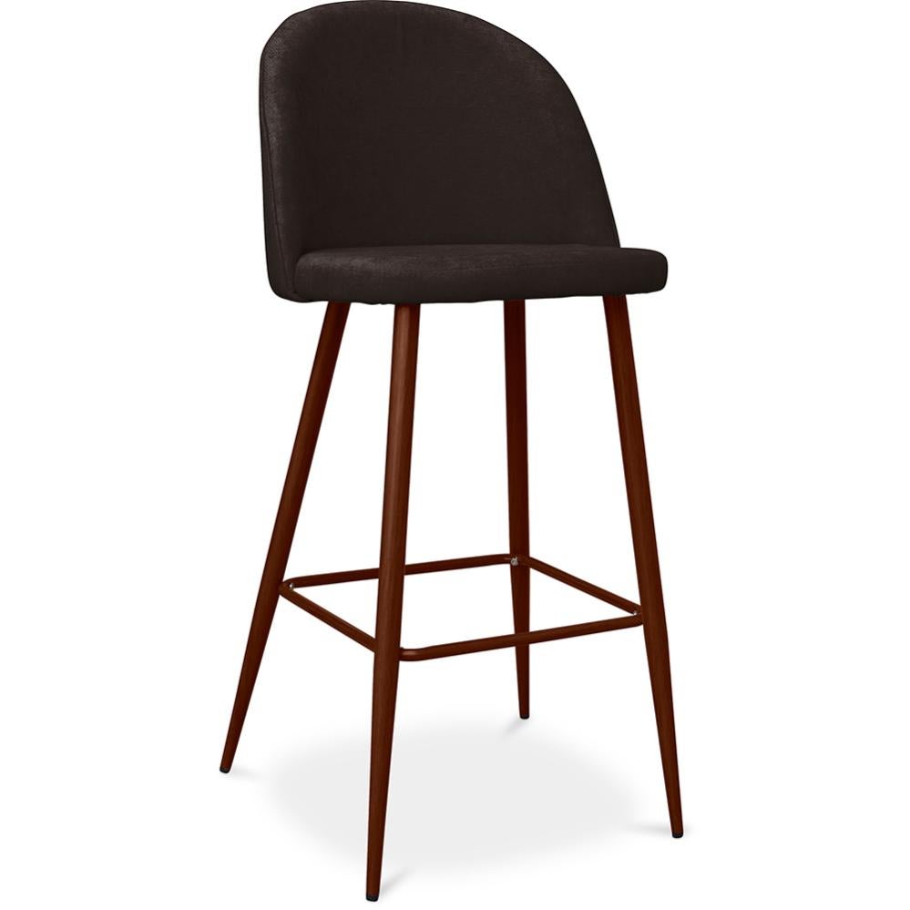 Tabouret de bar Bennett Design Scandinave Premium - 76cm - Pieds ...