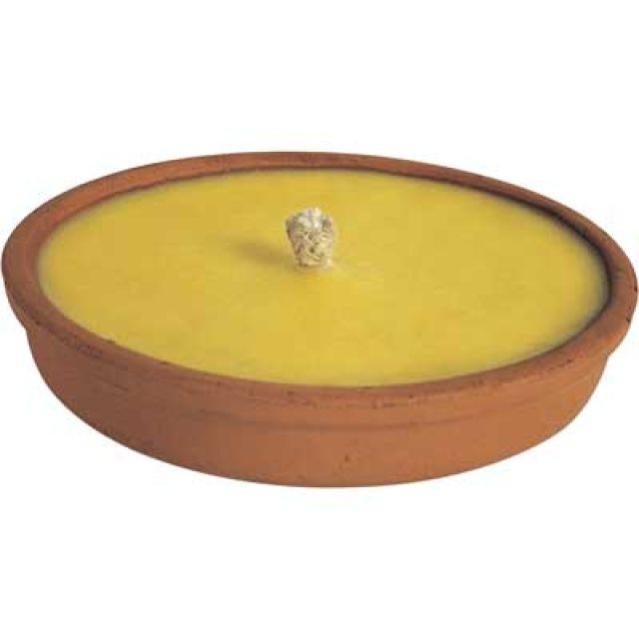 FIACCOLA ALLA CITRONELLA IN TERRACOTTA Ã˜ cm 11x2,5h | Leroy Merlin