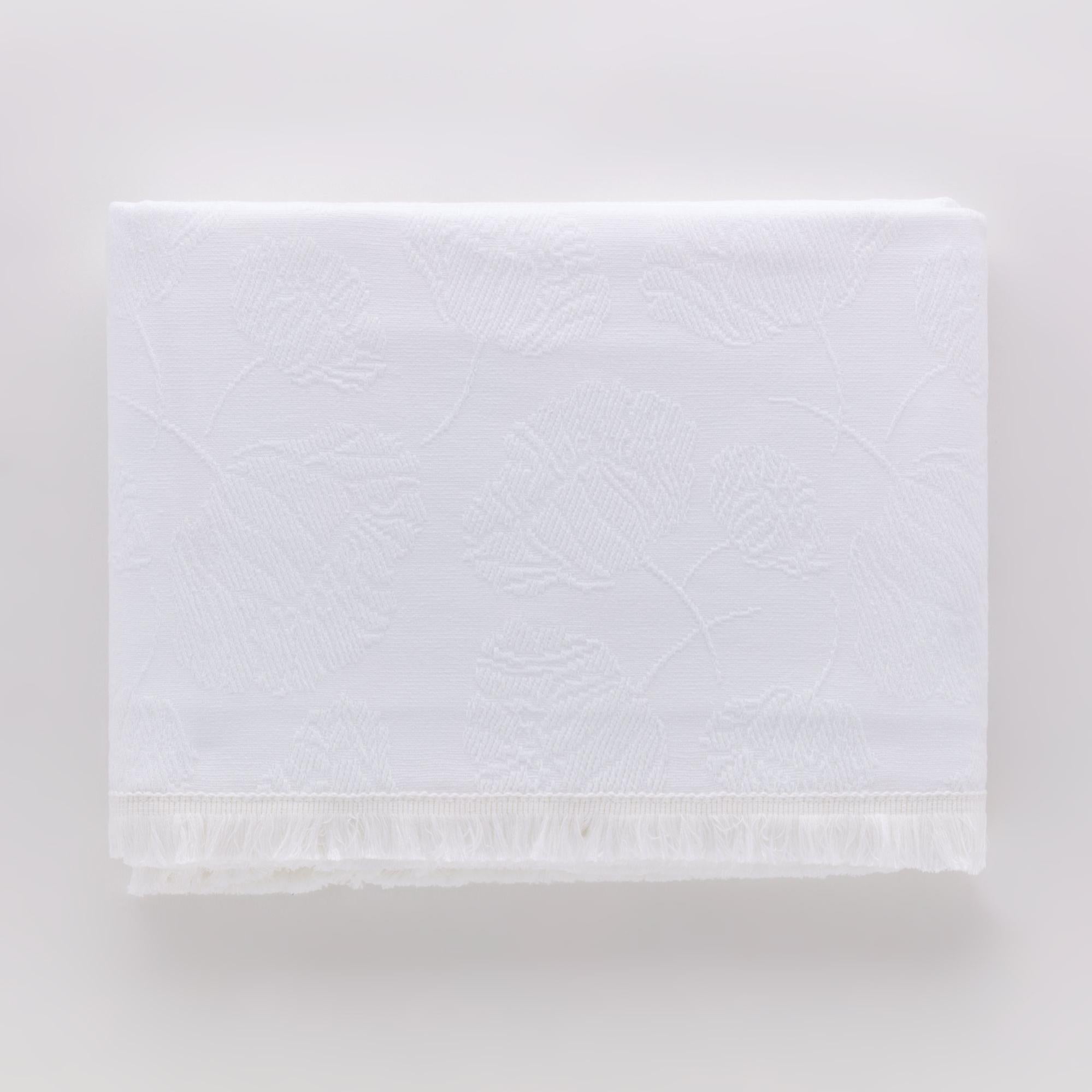 Copriletto jacquard Sesia Bianco 1 Piazza e Mezza | Leroy Merlin