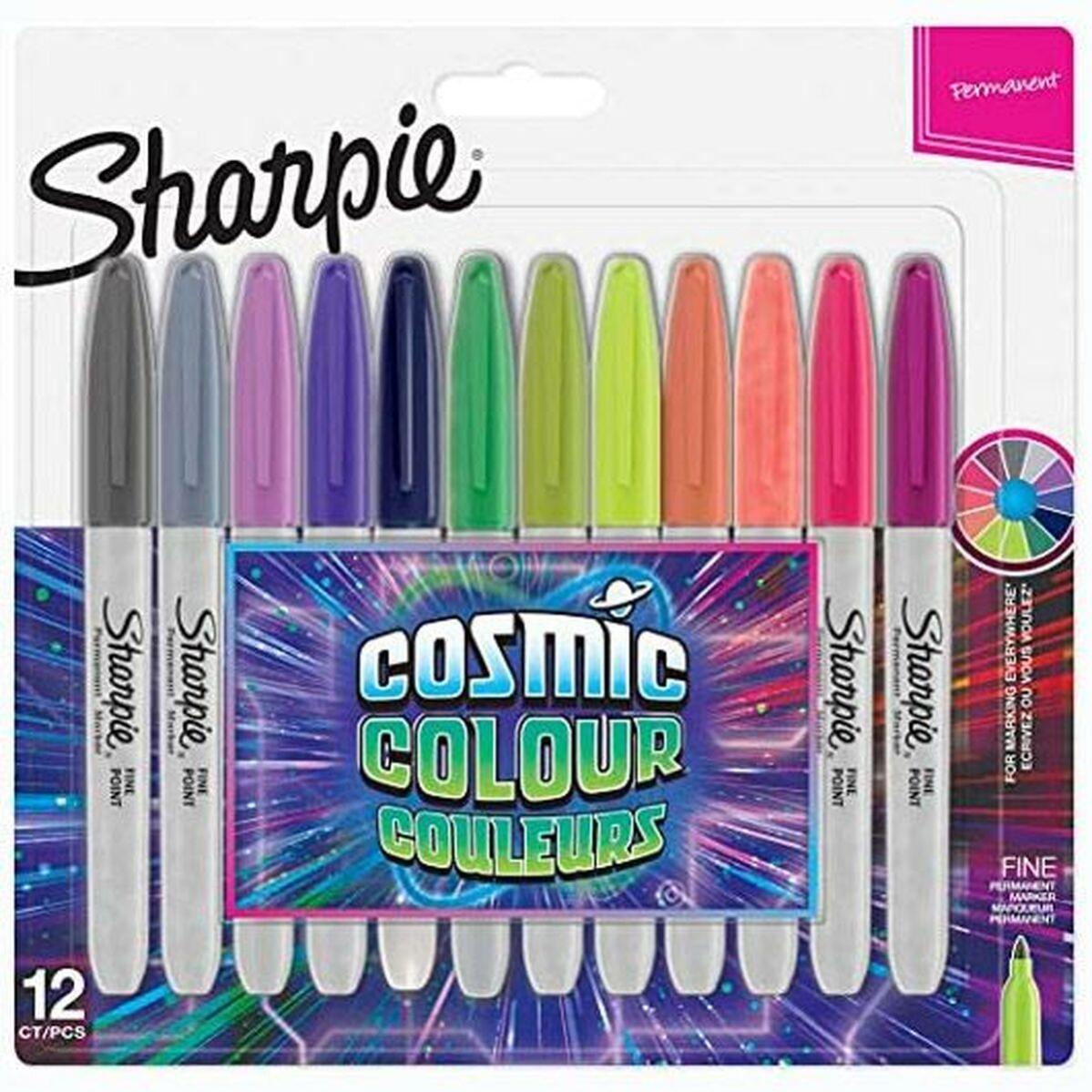 Set di Pennarelli Sharpie Cosmic Multicolore 12 Pezzi | Leroy Merlin