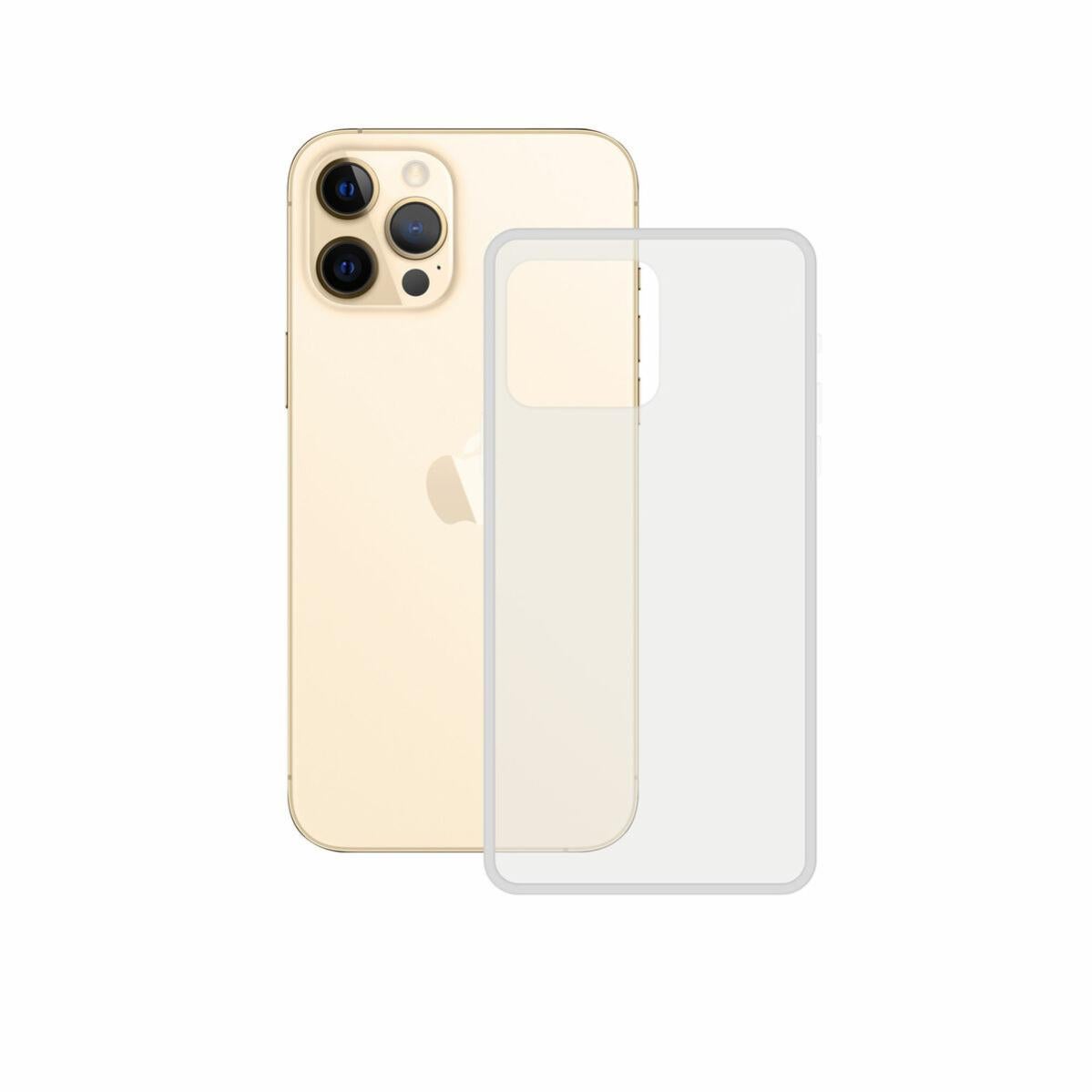 Funda semirrígida para iPhone 12 Pro Max, Laterales reforzados, Rígida ...