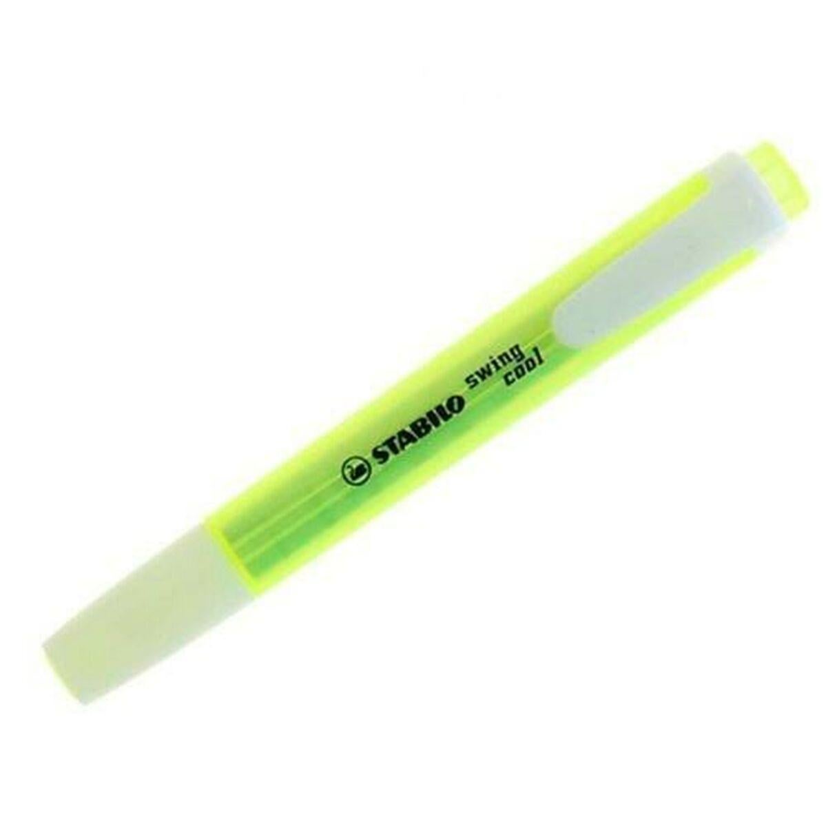 Marqueur fluorescent Stabilo Swing Cool Jaune (10 Unités) | Leroy Merlin