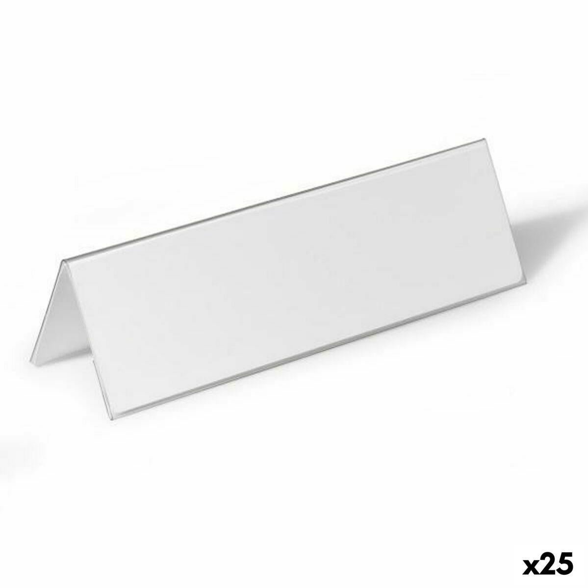 Targhetta di identificazione Durable PVC Centrotavolo 10,5 x 29,7 cm ...