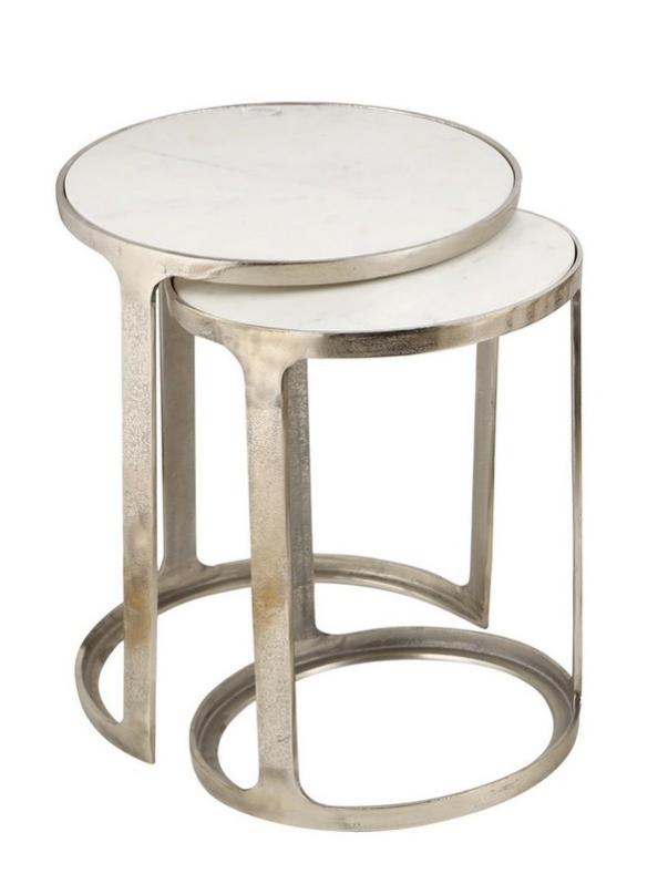 Set 2 Tavolini Rotondi Janira | Leroy Merlin