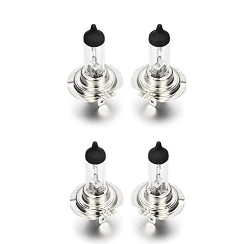 N. 4 LAMPADE ALOGENA LAMPADA H7 AUTO FARI LUCE FARO 12V 55W IN BLISTER ...