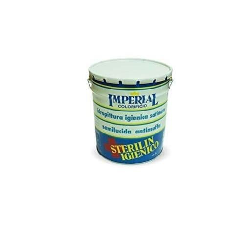 IDROPITTURA PITTURA ANTIMUFFA SEMILUCIDA IGIENICA STERILIN IMPERIAL LT ...