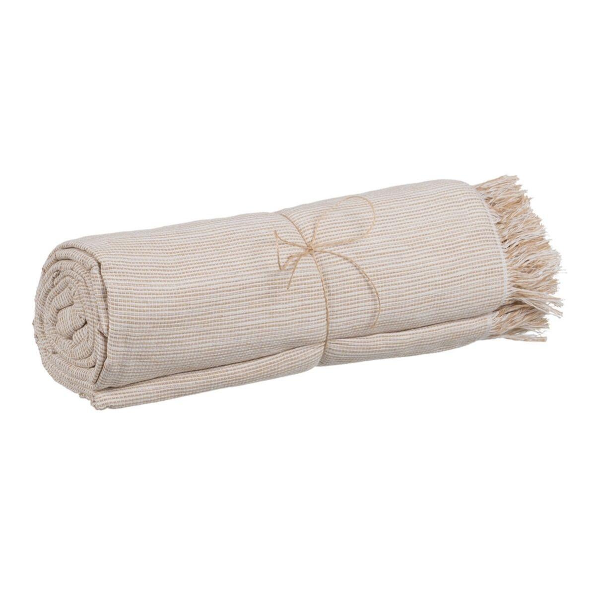 Couverture Beige 150 x 250 cm | Leroy Merlin