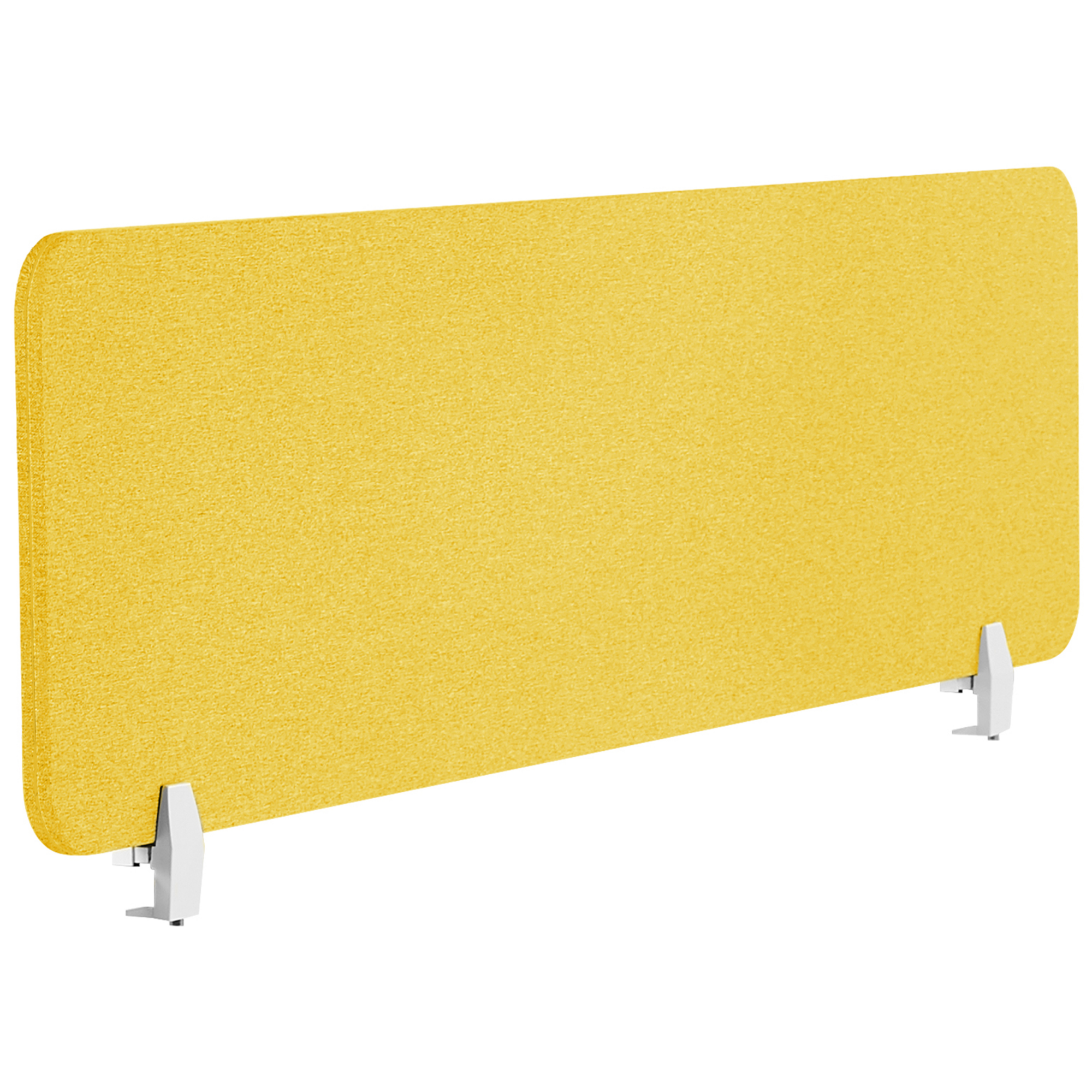 Pannello divisorio per scrivania giallo 160 x 40 cm WALLY | Leroy Merlin