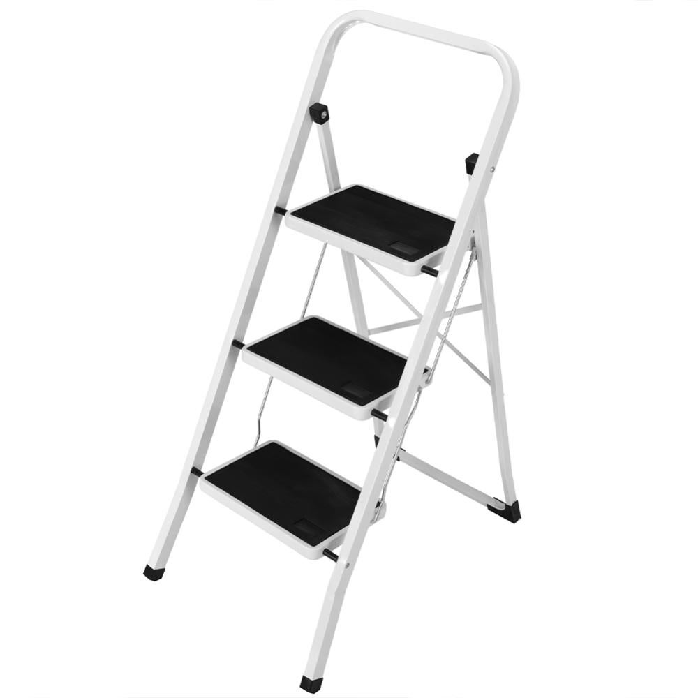 Scala Scaletta Pieghevole 3 Gradini Antiscivolo Sgabello Scaletto ...