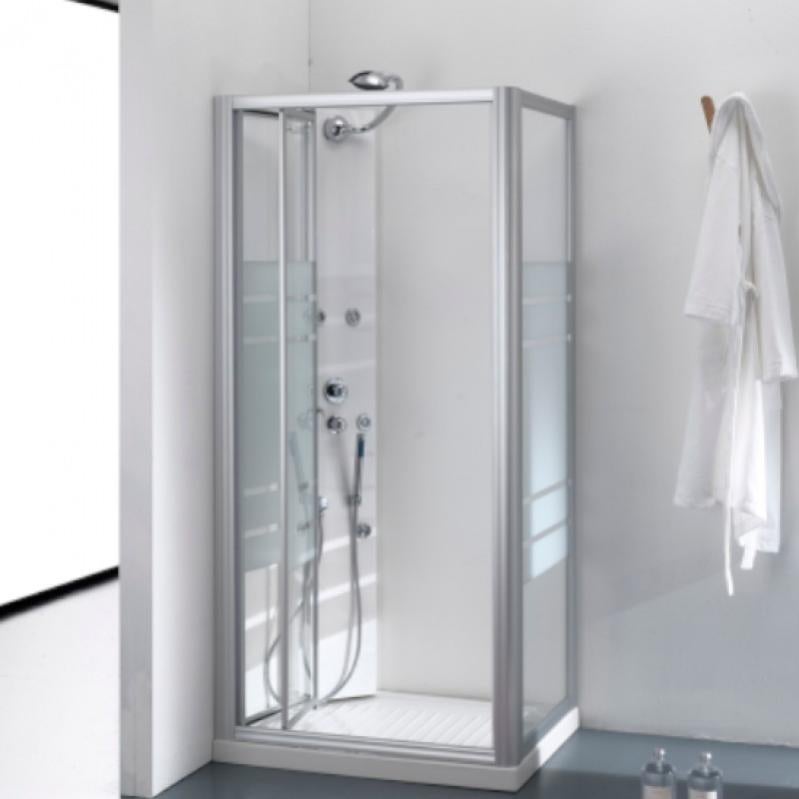 Porta per cabina doccia apertura a libro Ferbox > da 95 a 100 cm ...