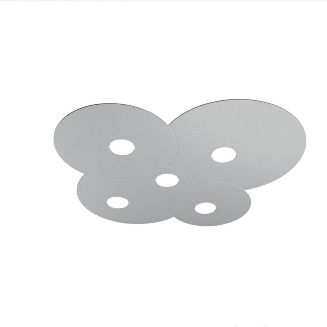 Plafoniera moderna top light cloud 1128 pl5 gx53 led metallo lampada ...