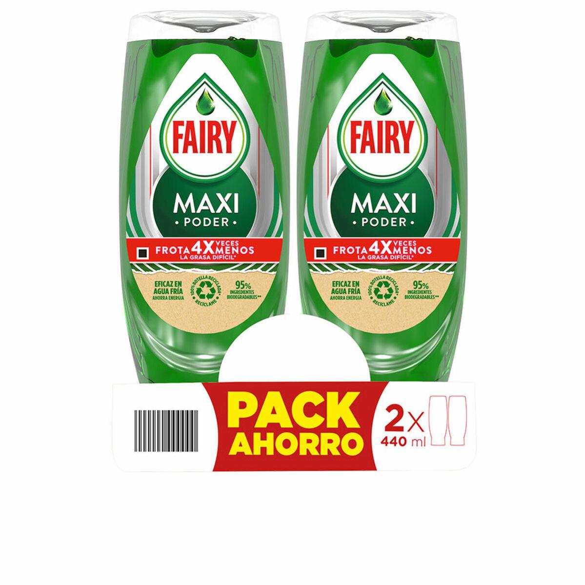 Gel lavavajillas a mano Fairy Maxi Poder 2 x 440 ml | Leroy Merlin