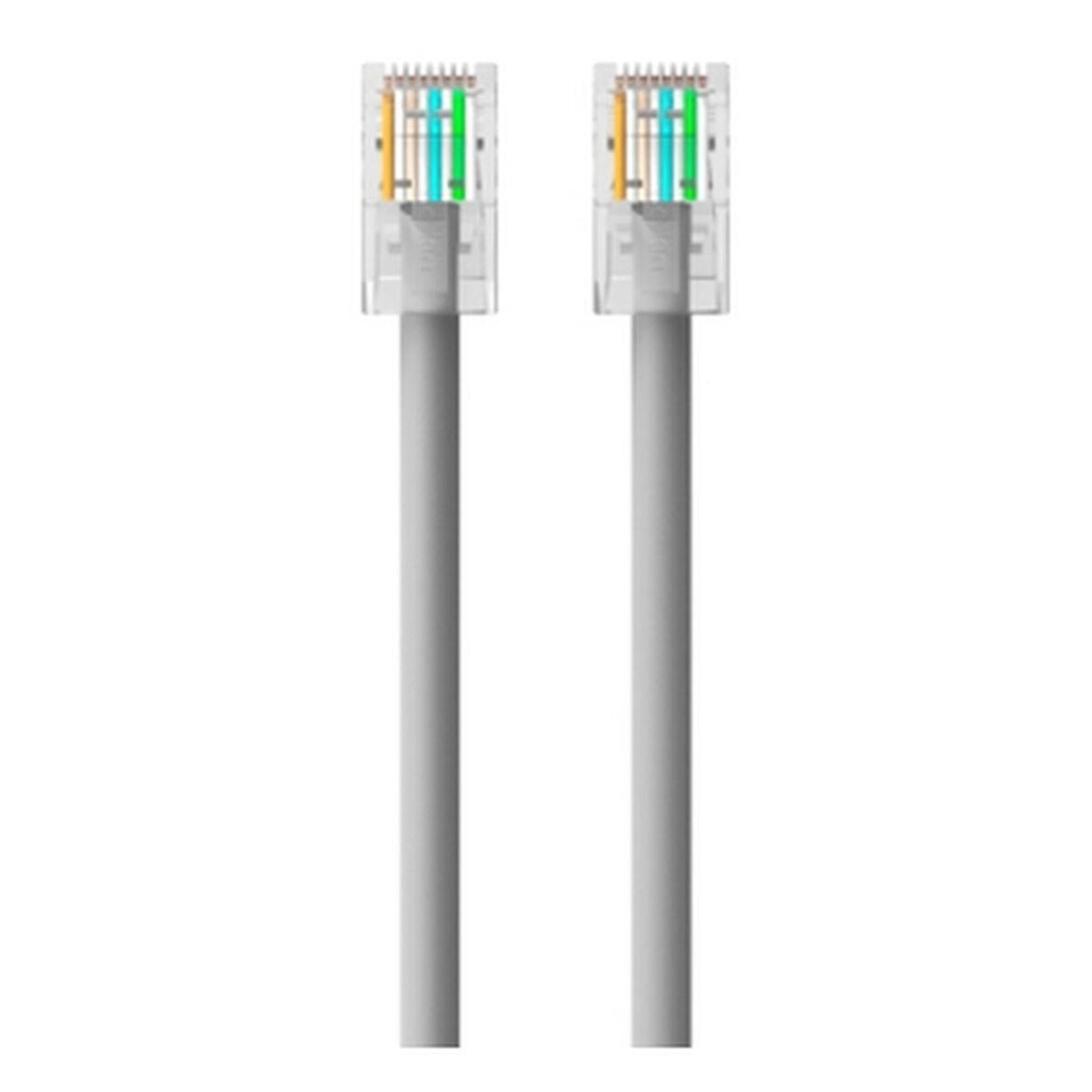 Cable de Red Rígido UTP Categoría 6 Belkin A3L981BT10M-H-S 10 m Gris 1 ...